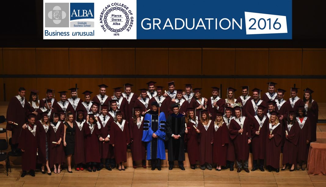 Ολοκλήρωση της 24ης Τελετής Αποφοίτησης του ALBA Graduate Business ...