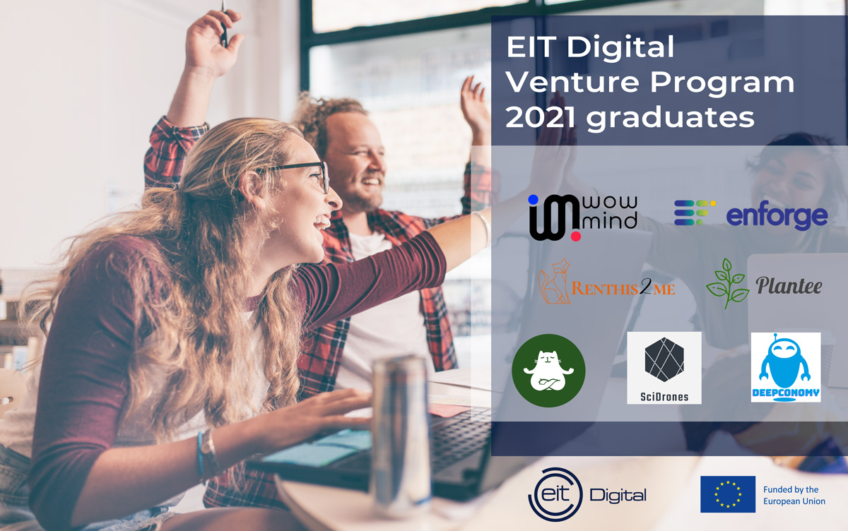 €115.000 δόθηκαν το 2021 μέσω του EIT Digital Venture Program σε 9 startups - Startup.gr