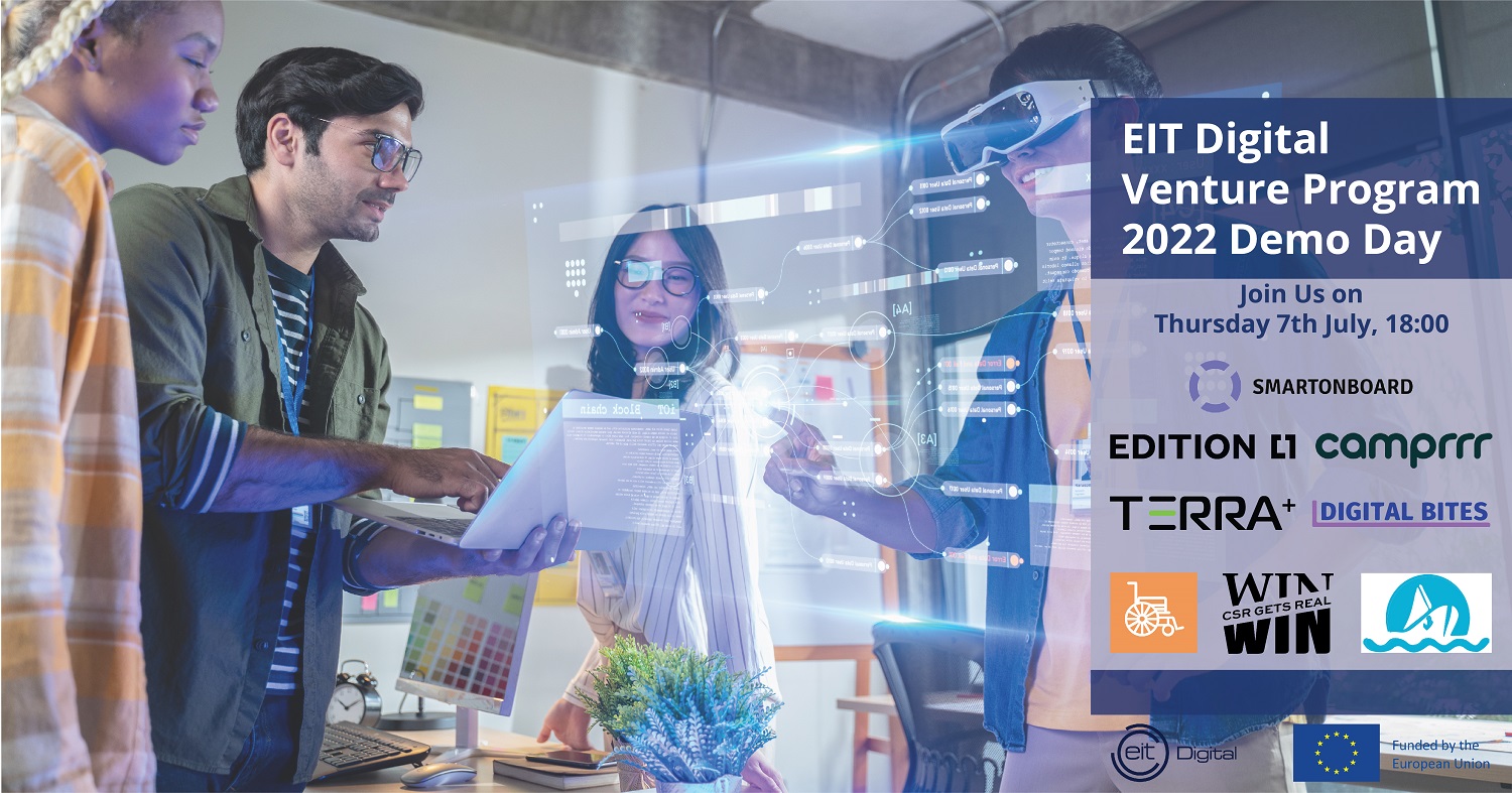 EIT Digital Venture Program 2022 Demo Day - Startup.gr