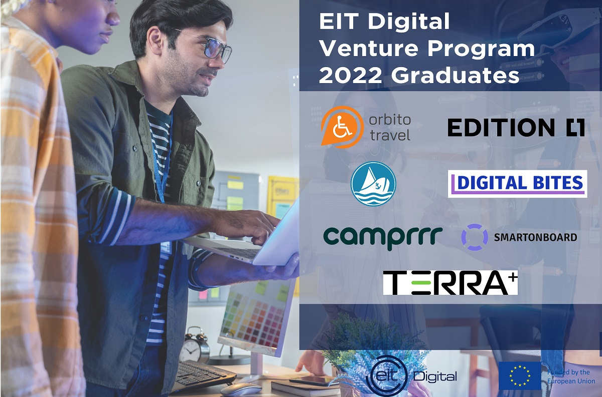 €105.000 δόθηκαν το 2022 σε 7 startups μέσω του EIT Digital Venture ...