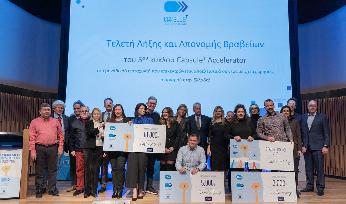 Ολοκληρώθηκε ο 5ος κύκλος του CapsuleT | Δείτε τους Μεγάλους νικητές - Startup.gr