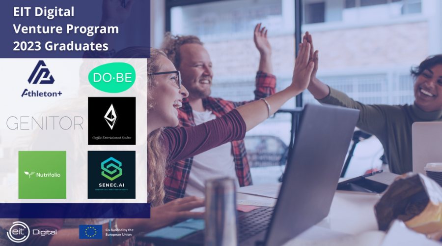 €90.000 δόθηκαν το 2023 μέσω του EIT Digital Venture Program σε 6 ...
