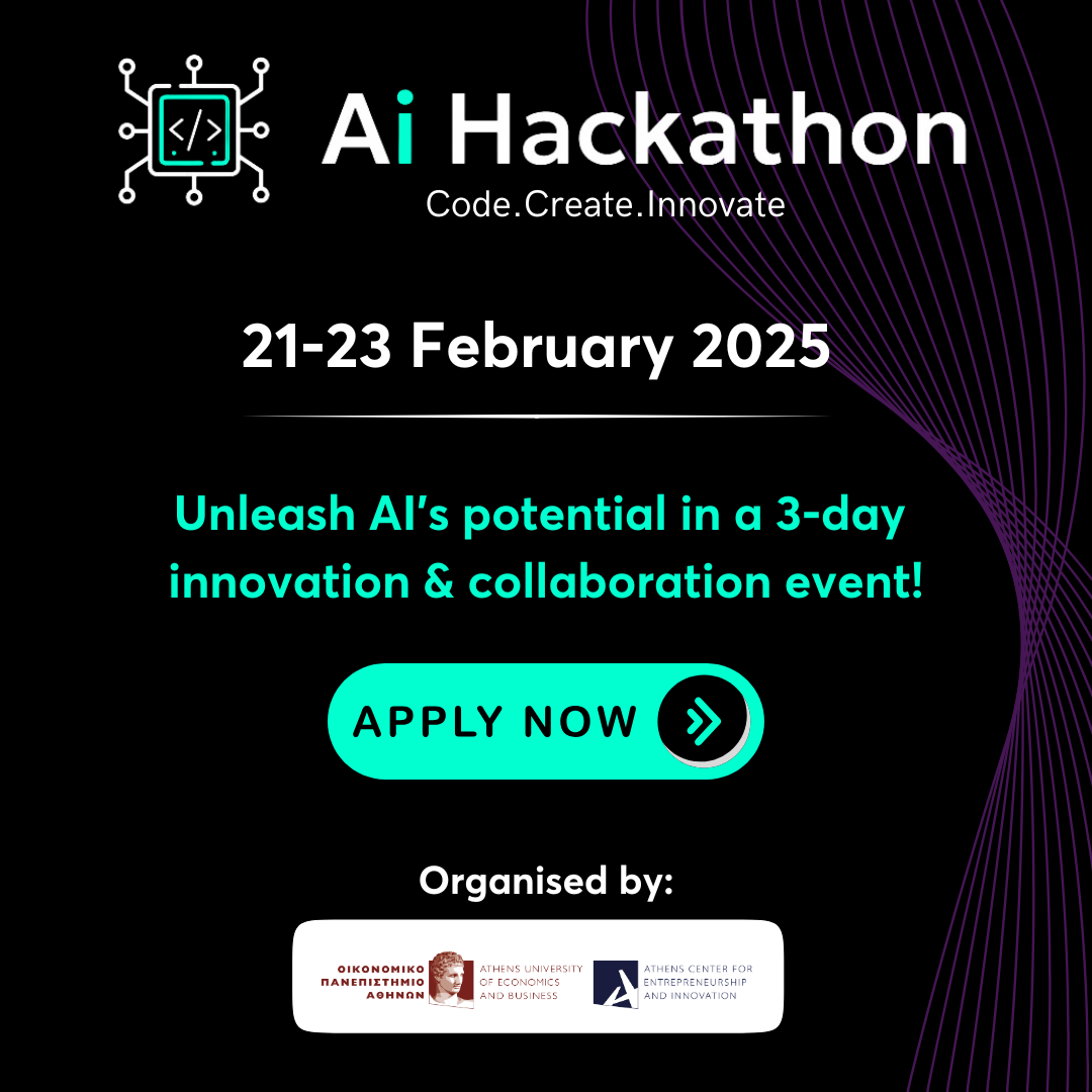 ΑΙ Hackathon 2025: Η δύναμη της τεχνητής νοημοσύνης στα χέρια σου! - Startup.gr